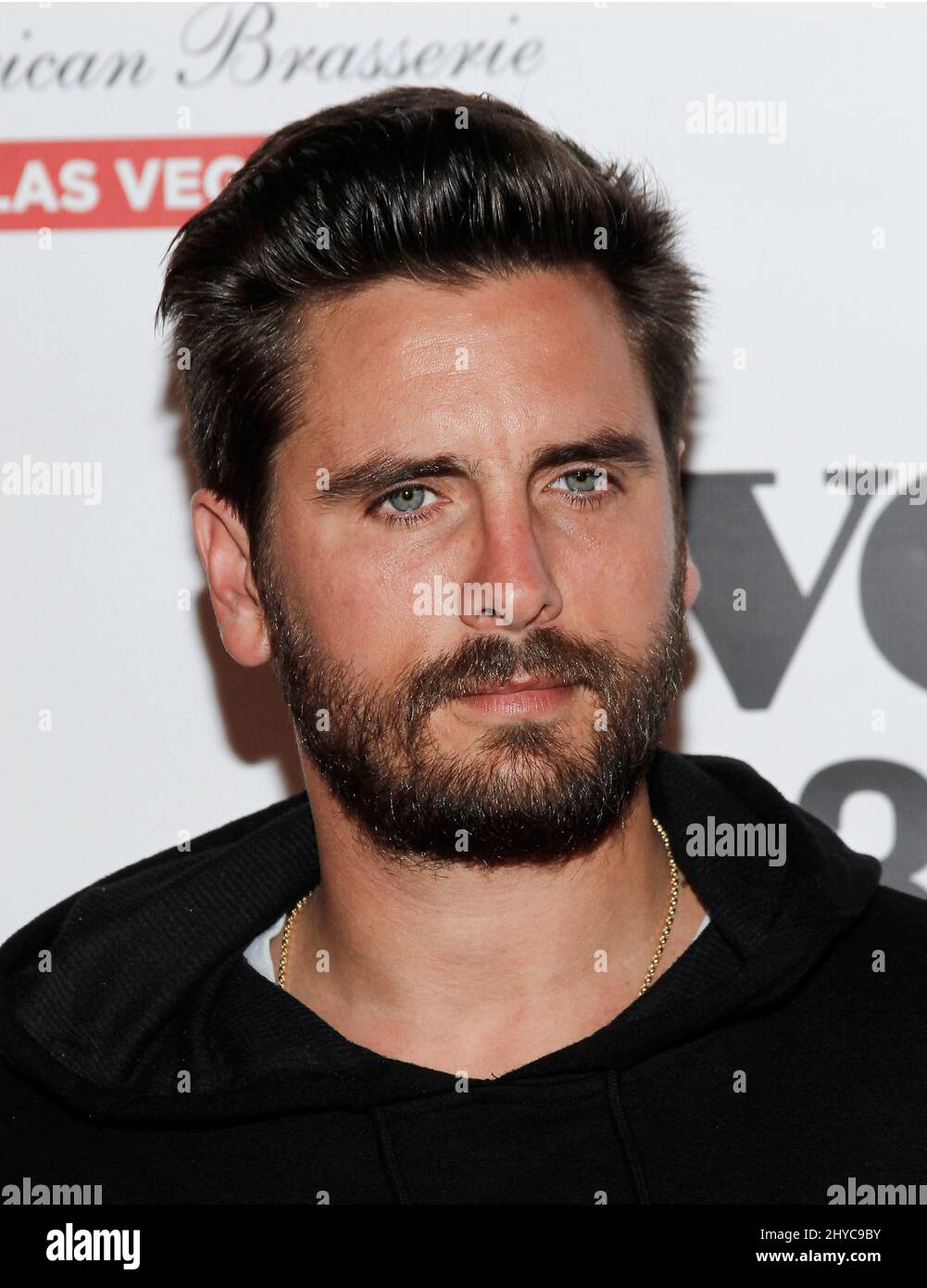Scott Disick arriving at the Grand Opening Celebration Month of Sugar ...
