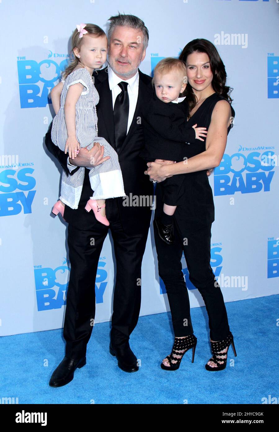 Alec Baldwin, Hilaria Baldwin, daughter Carmen Gabriela Baldwin ...