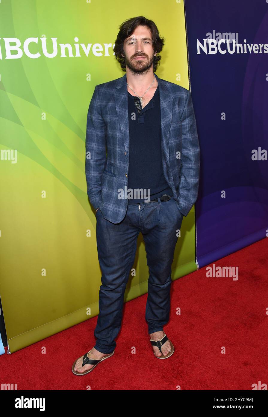 Eoin Macken arriving at the NBC Universal Summer Press Day 2017 at the ...