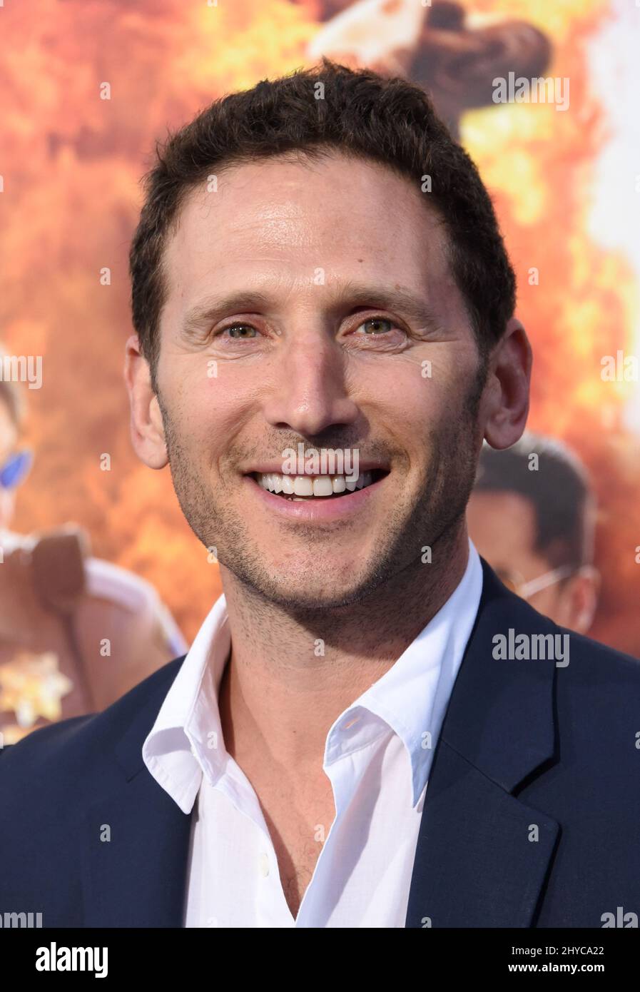 Mark Feuerstein arriving at 'Chips' Premiere held at the TCL Chinese ...