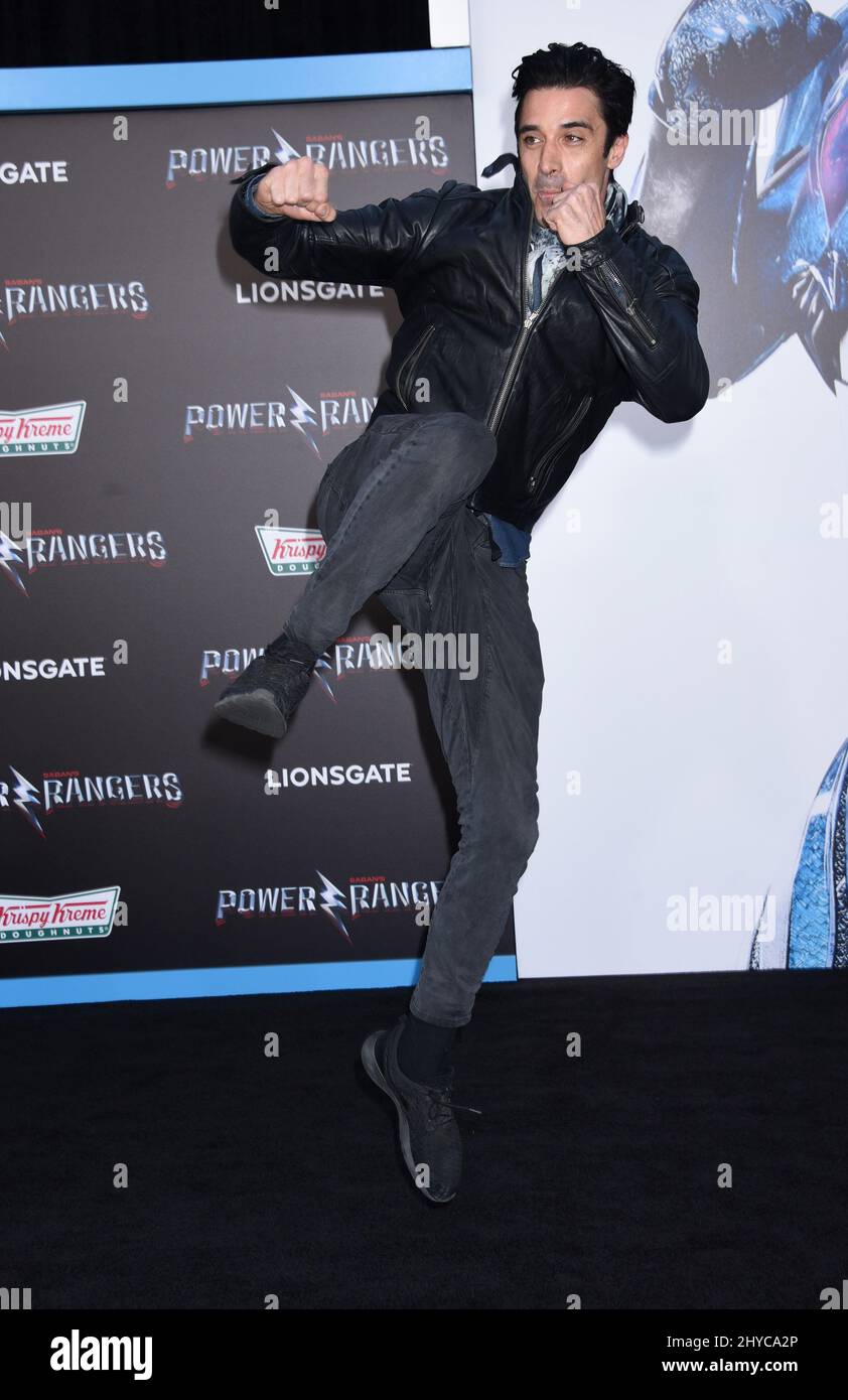 Gilles Marini attending the 'Saban's Power Rangers' World Premiere held ...