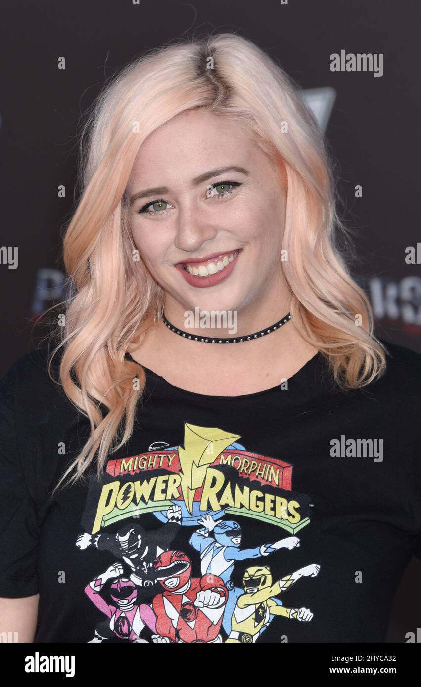 Lily Marston attending the 'Saban's Power Rangers' World Premiere held ...