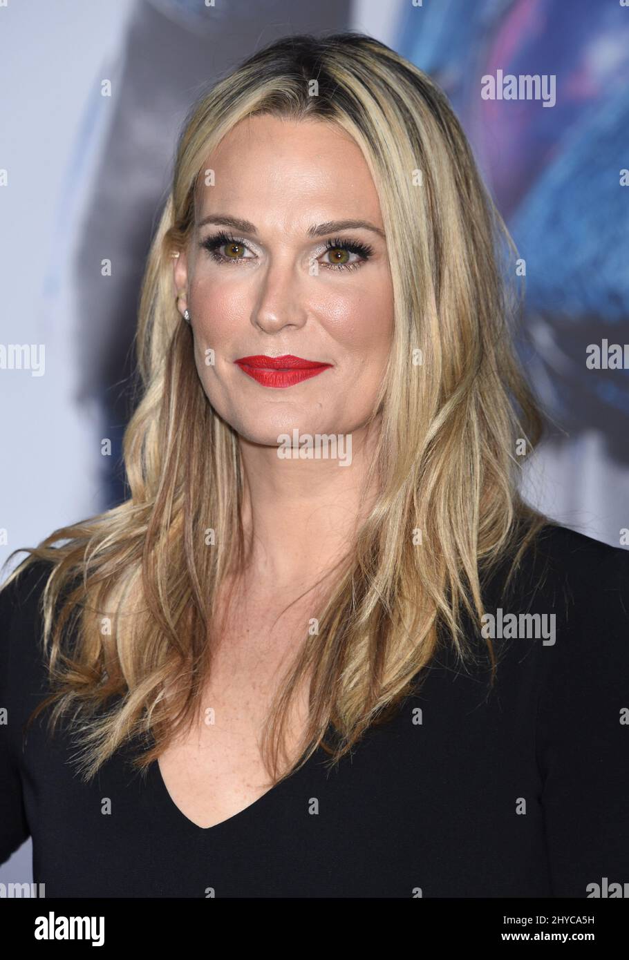Molly Sims attending the 'Saban's Power Rangers' World Premiere held at ...