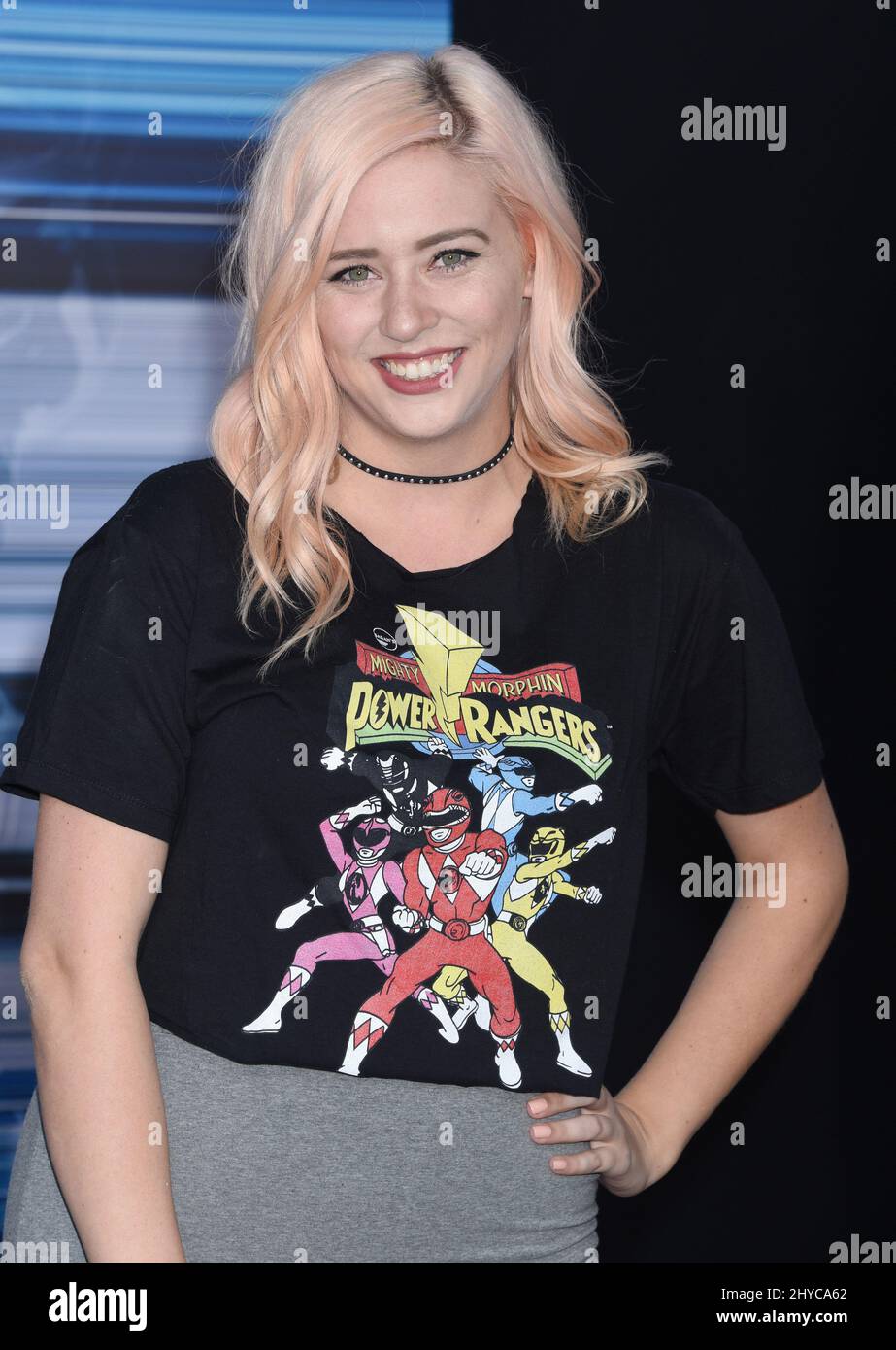 Lily Marston attending the 'Saban's Power Rangers' World Premiere held ...