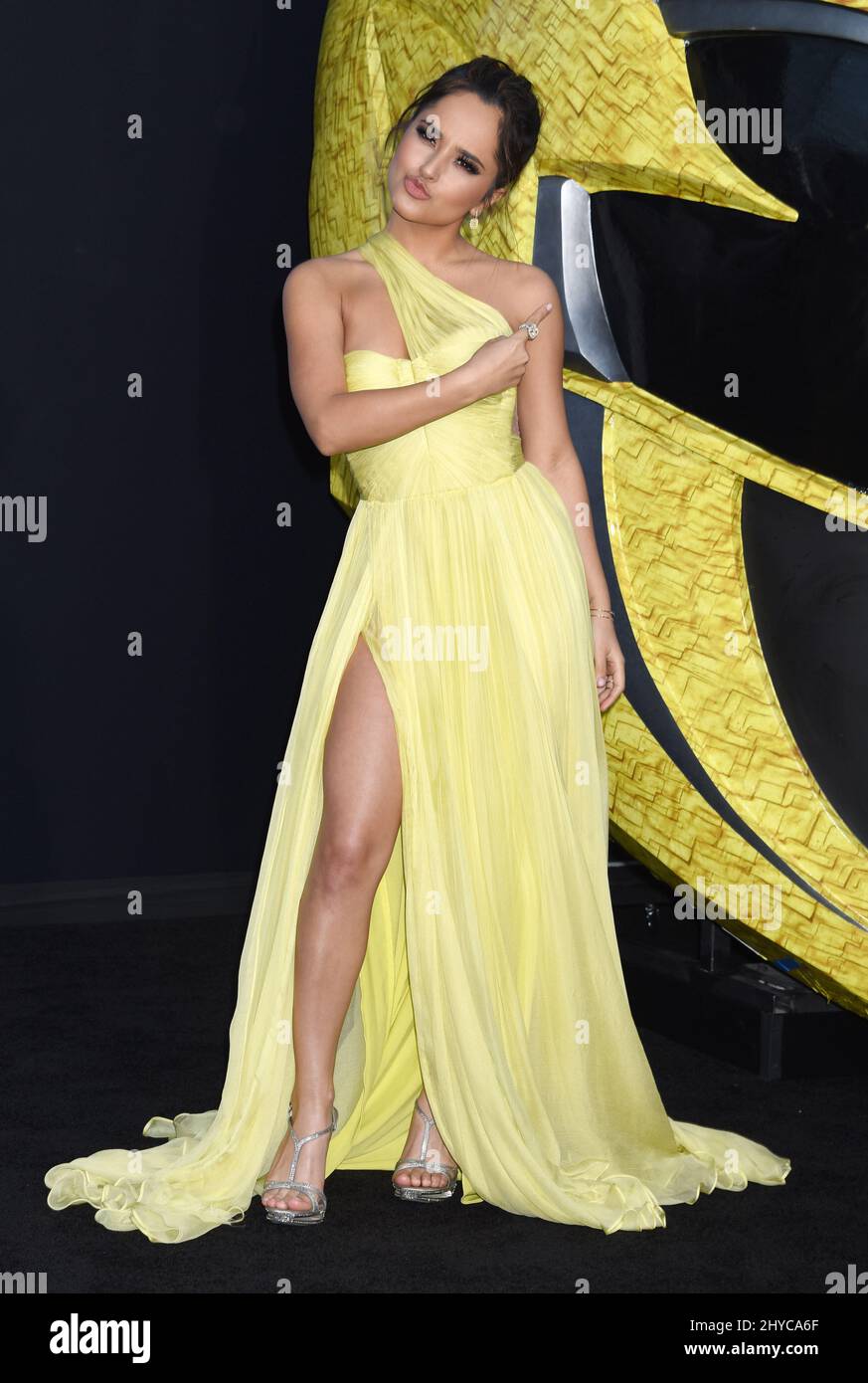 Becky G attending the 'Saban's Power Rangers' World Premiere held at ...
