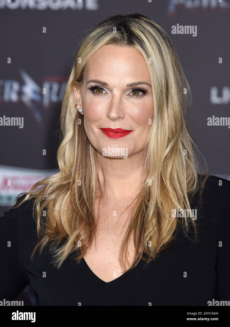Molly Sims attending the 'Saban's Power Rangers' World Premiere held at ...