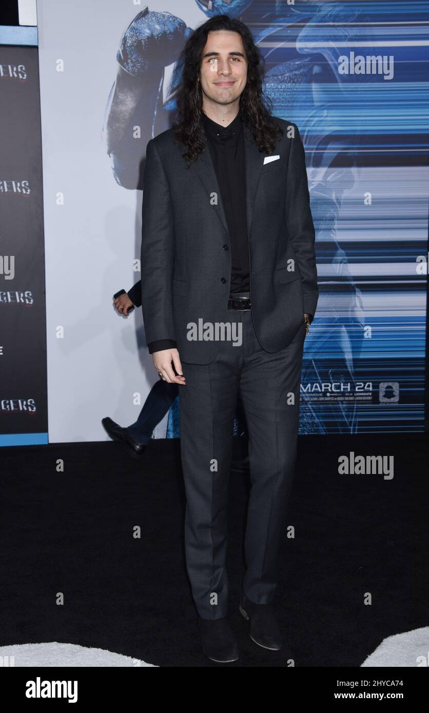 Nick Simmons attending the 'Saban's Power Rangers' World Premiere held ...