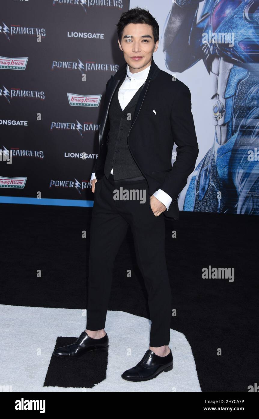 Ludi Lin attending the 'Saban's Power Rangers' World Premiere held at ...