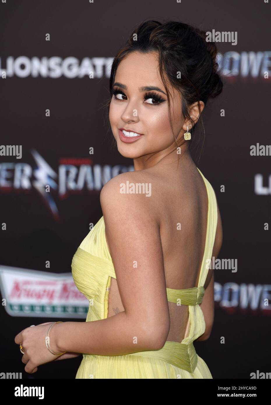 Becky G attending the 'Saban's Power Rangers' World Premiere held at ...