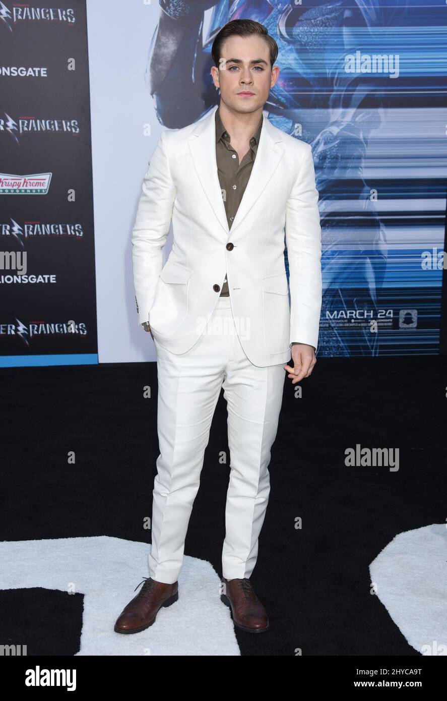Dacre Montgomery attending the 'Saban's Power Rangers' World Premiere ...