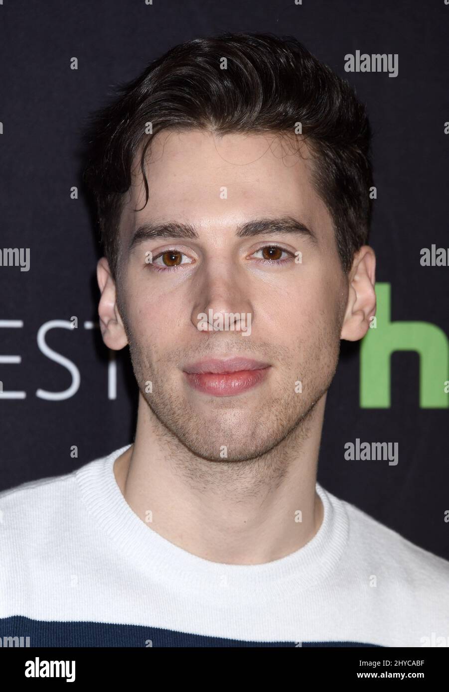 Jordan Gavaris attending the PaleyFest 2017 "Orphan Black" held at the ...