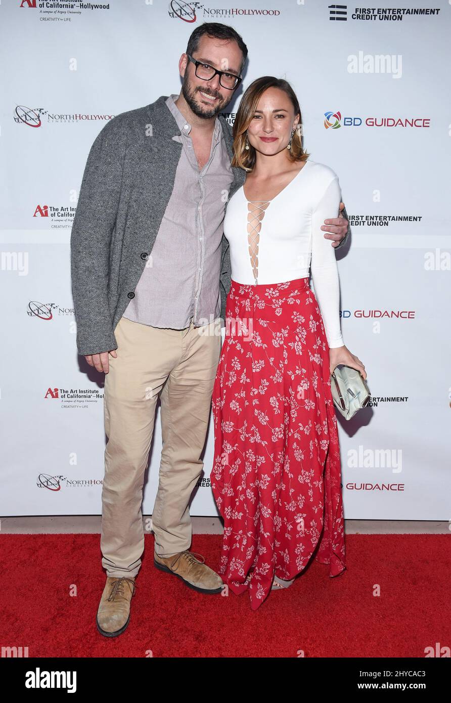 Patrick Chapman & Briana Evigan attending the 4th Annual NoHo CineFest ...