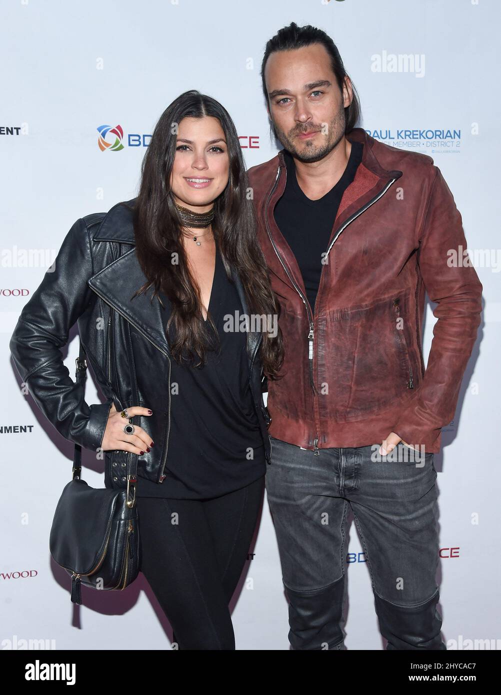 Tiago Riani & Janina Irizarry attending the 4th Annual NoHo CineFest ...