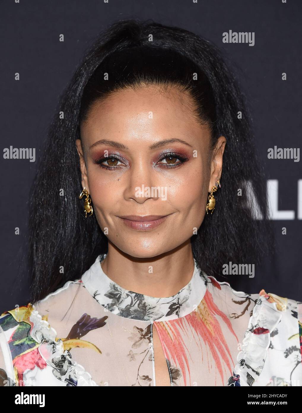 Thandie Newton arriving for Westworld at the 34th Annual PaleyFest in Los Angeles, 25th March ...