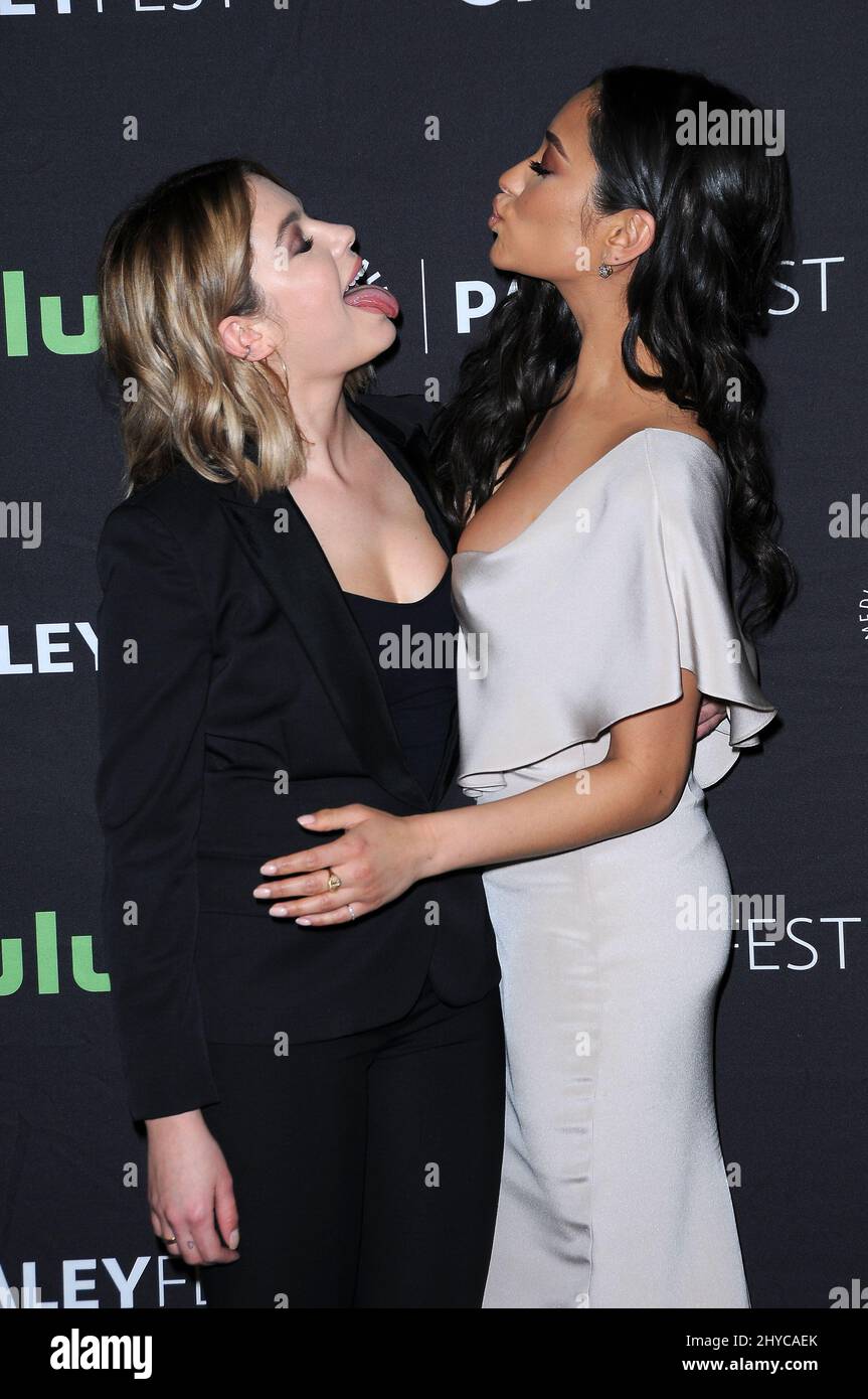 Ashley Benson and Shay Mitchell arriving to the Pretty Little Liars at ...