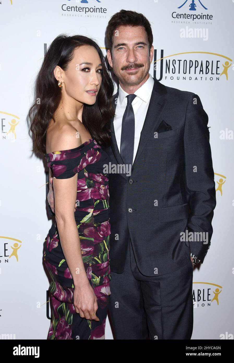 Maggie Q and Dylan McDermott arriving for the 8th Annual Unstoppable ...
