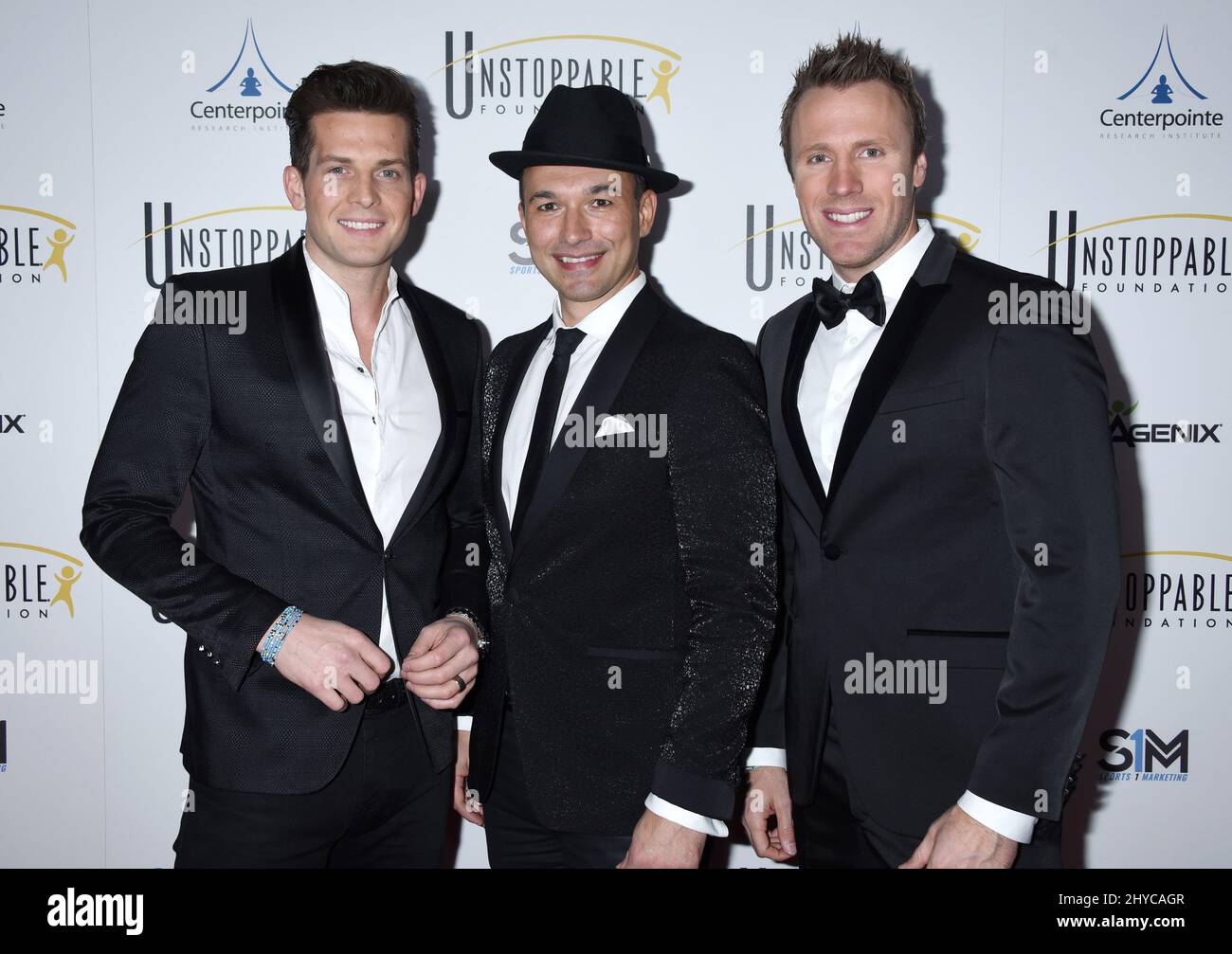The Tenors, Clifton Murray, Victor Micallef and Fraser Walters arriving ...