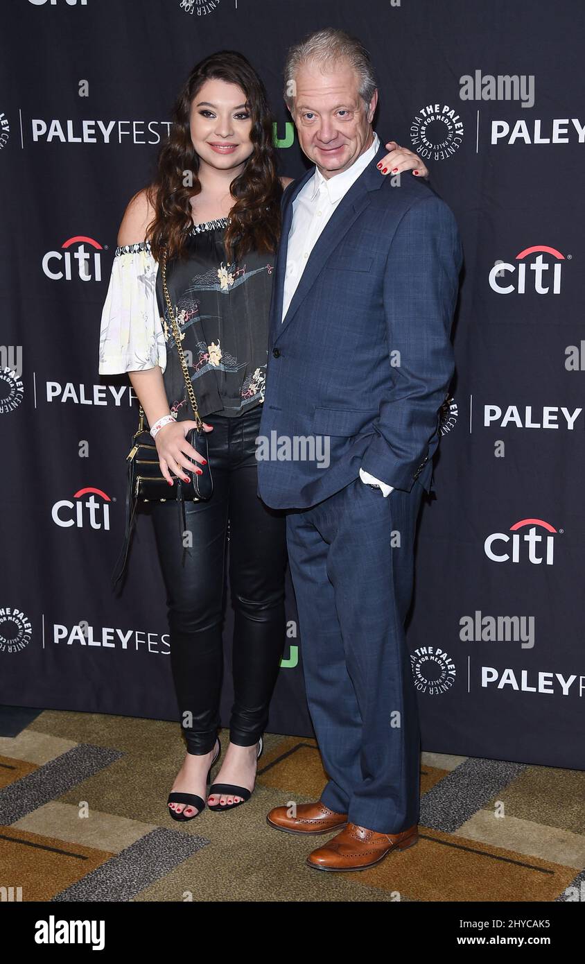 Jeff Perry and Leah Perry attending the 34th Annual PaleyFest, held at ...