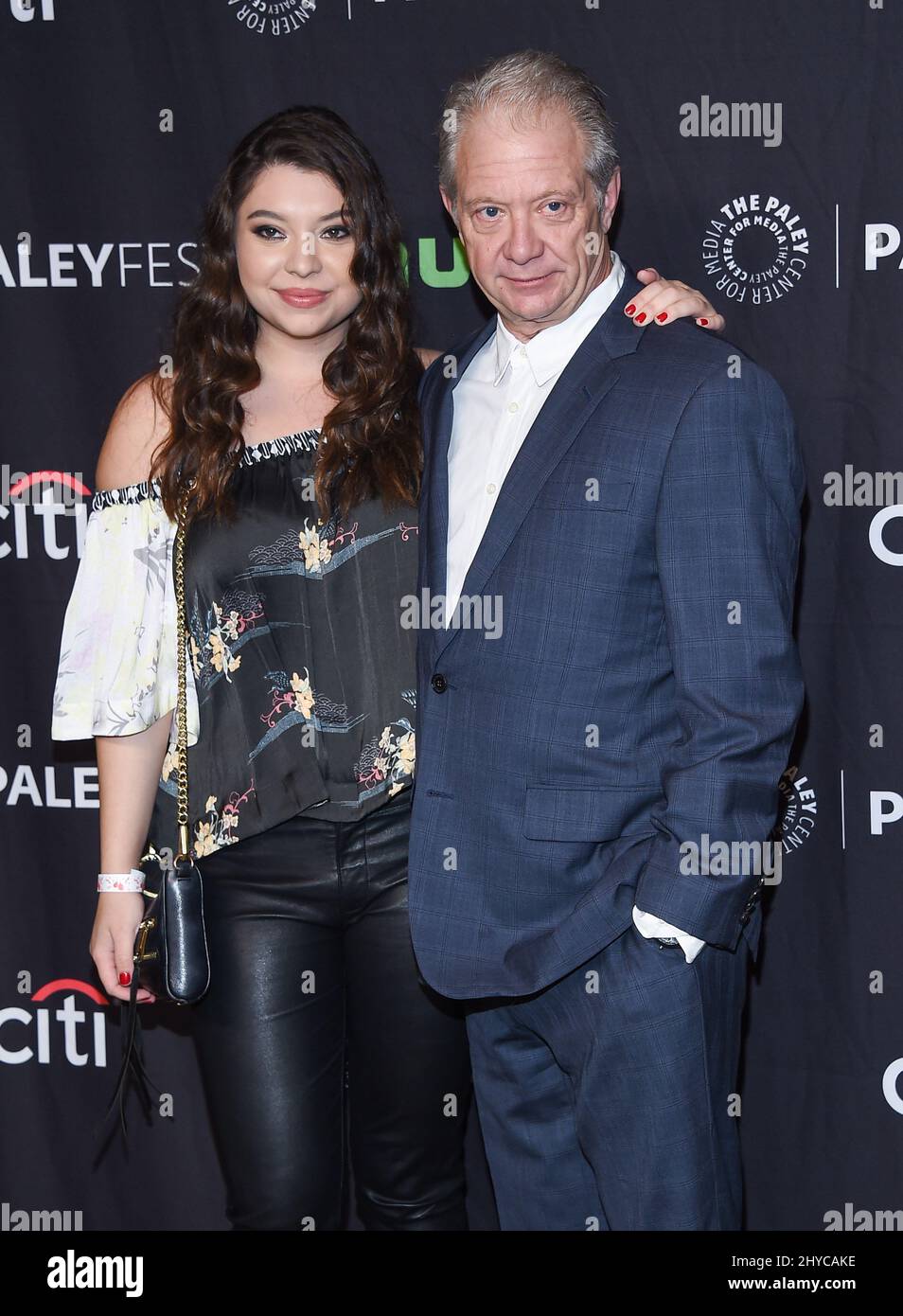 Jeff Perry and Leah Perry attending the 34th Annual PaleyFest, held at the Dolby Theatre, in Los ...