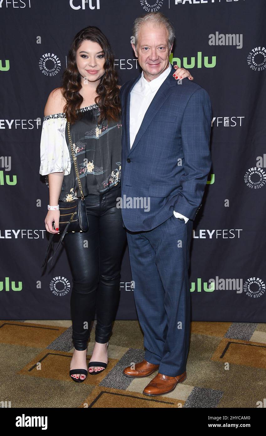 Jeff Perry and Leah Perry attending the 34th Annual PaleyFest, held at ...
