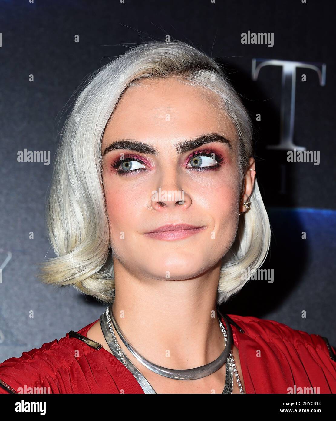 Cara Delevingne arriving at the STX Films "The State of the Industry ...