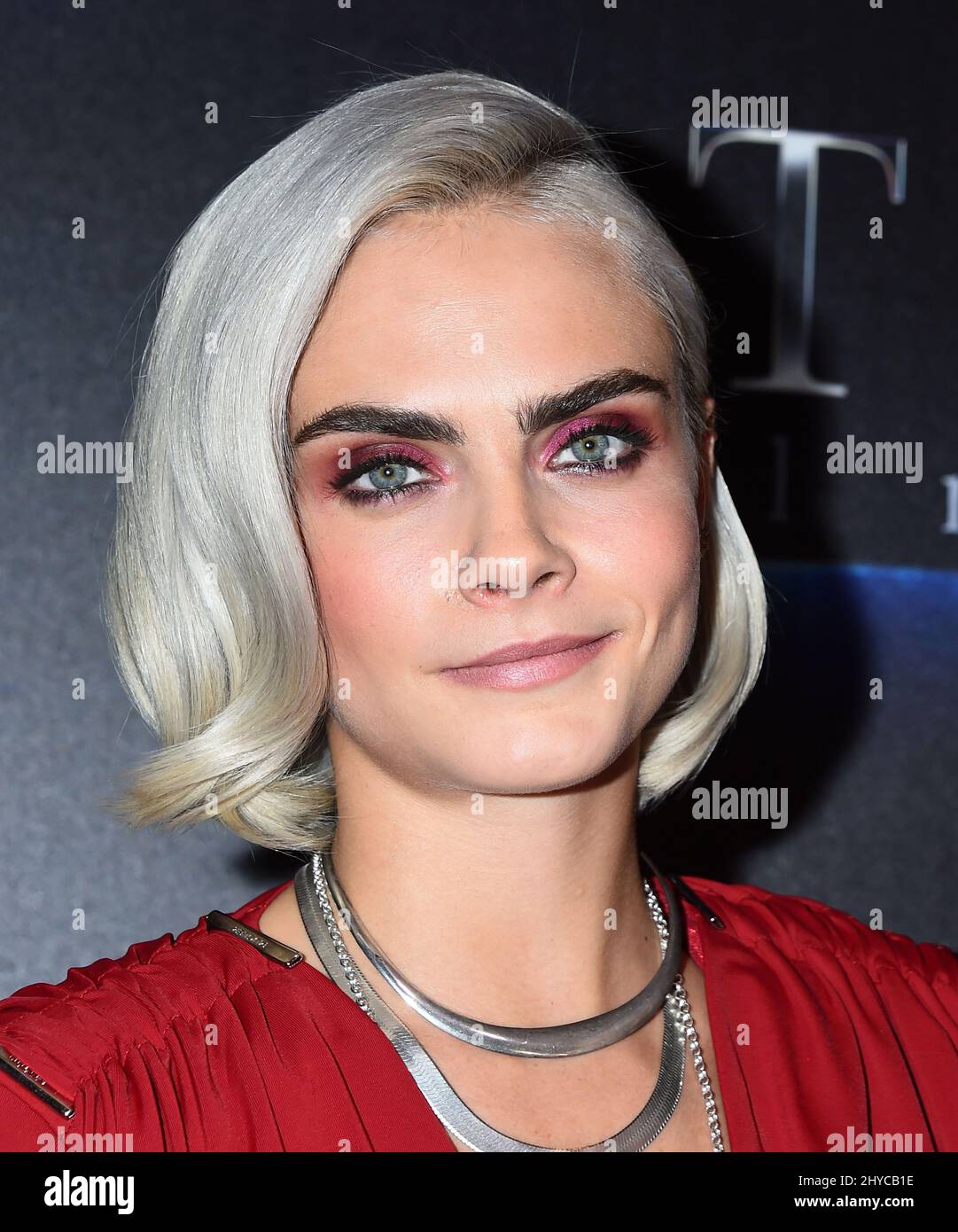 Cara Delevingne arriving at the STX Films "The State of the Industry ...
