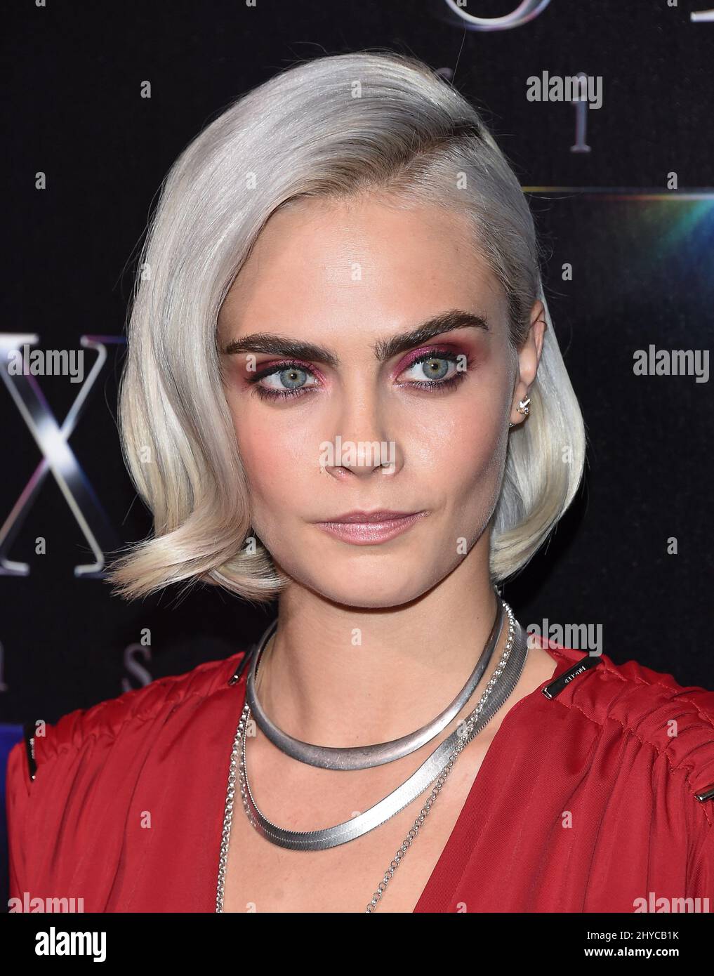 Cara Delevingne arriving at the STX Films "The State of the Industry ...