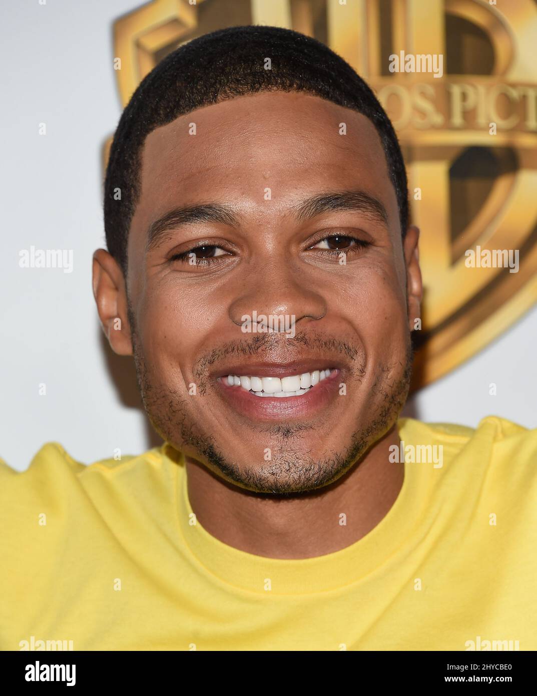 Ray Fisher attending the Warner Bros. presentation for "Blade Runner ...