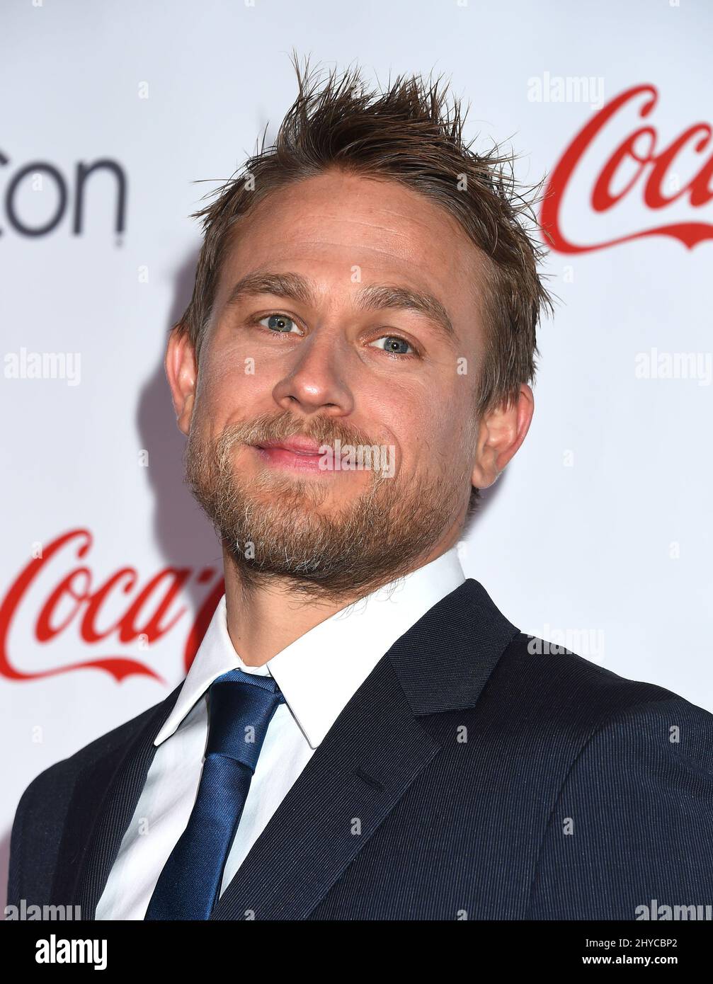 Charlie Hunnam arriving for the CinemaCon Big Screen Achievement Awards ...