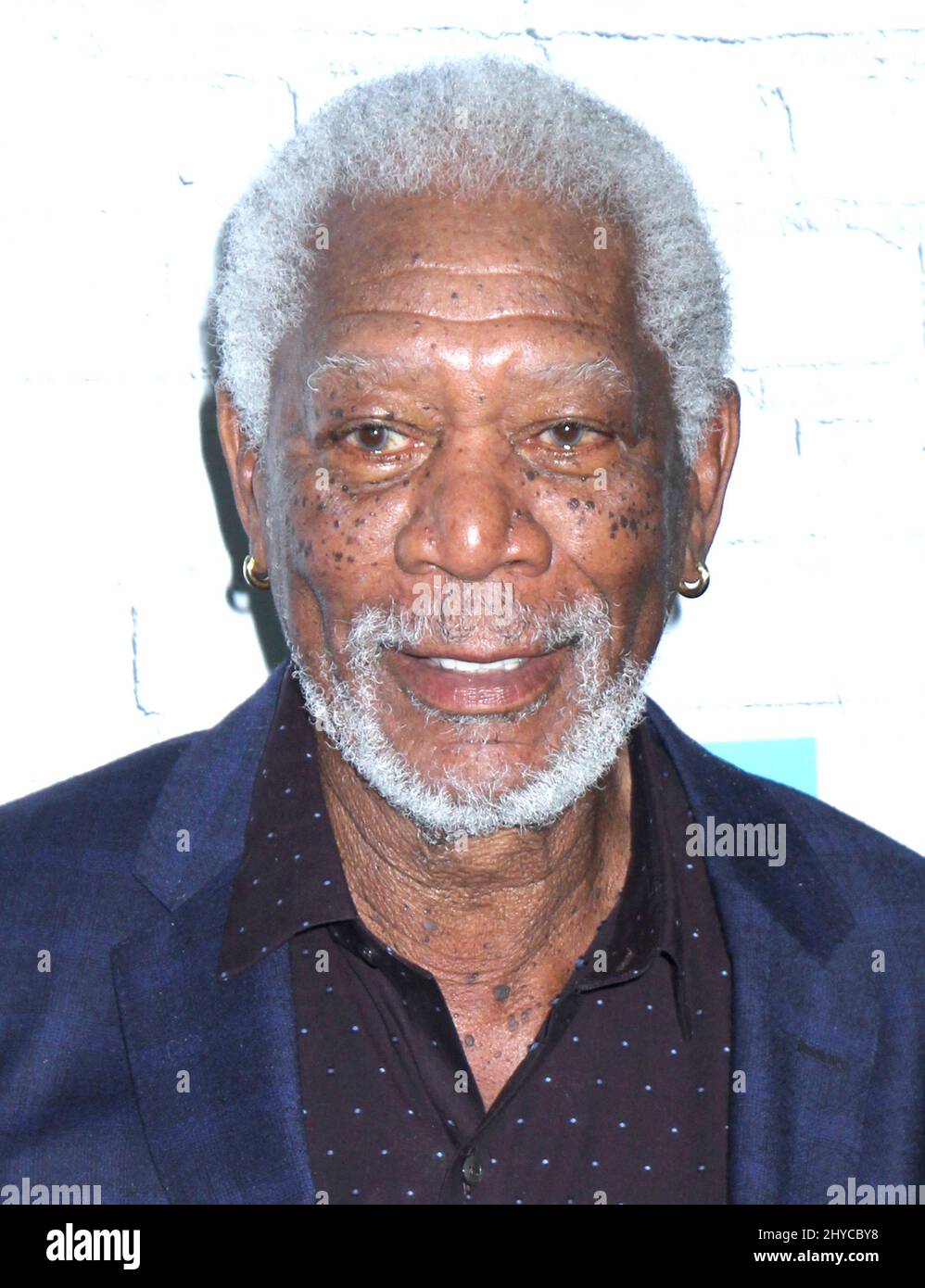 Morgan Freeman attending the premiere of Going In Style in New York ...