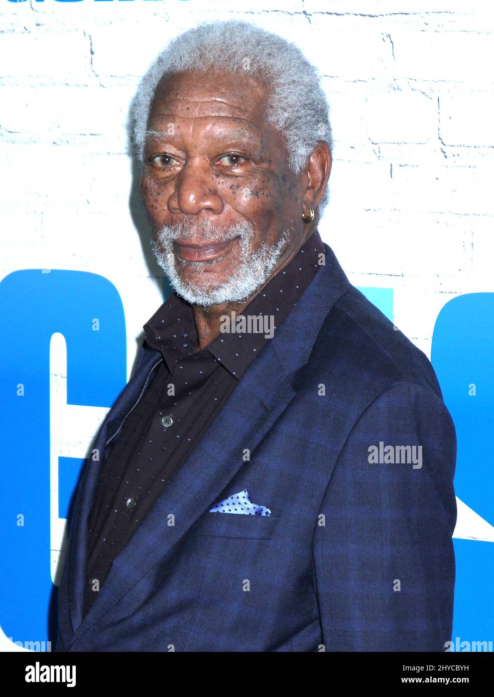 Morgan Freeman attending the premiere of Going In Style in New York ...