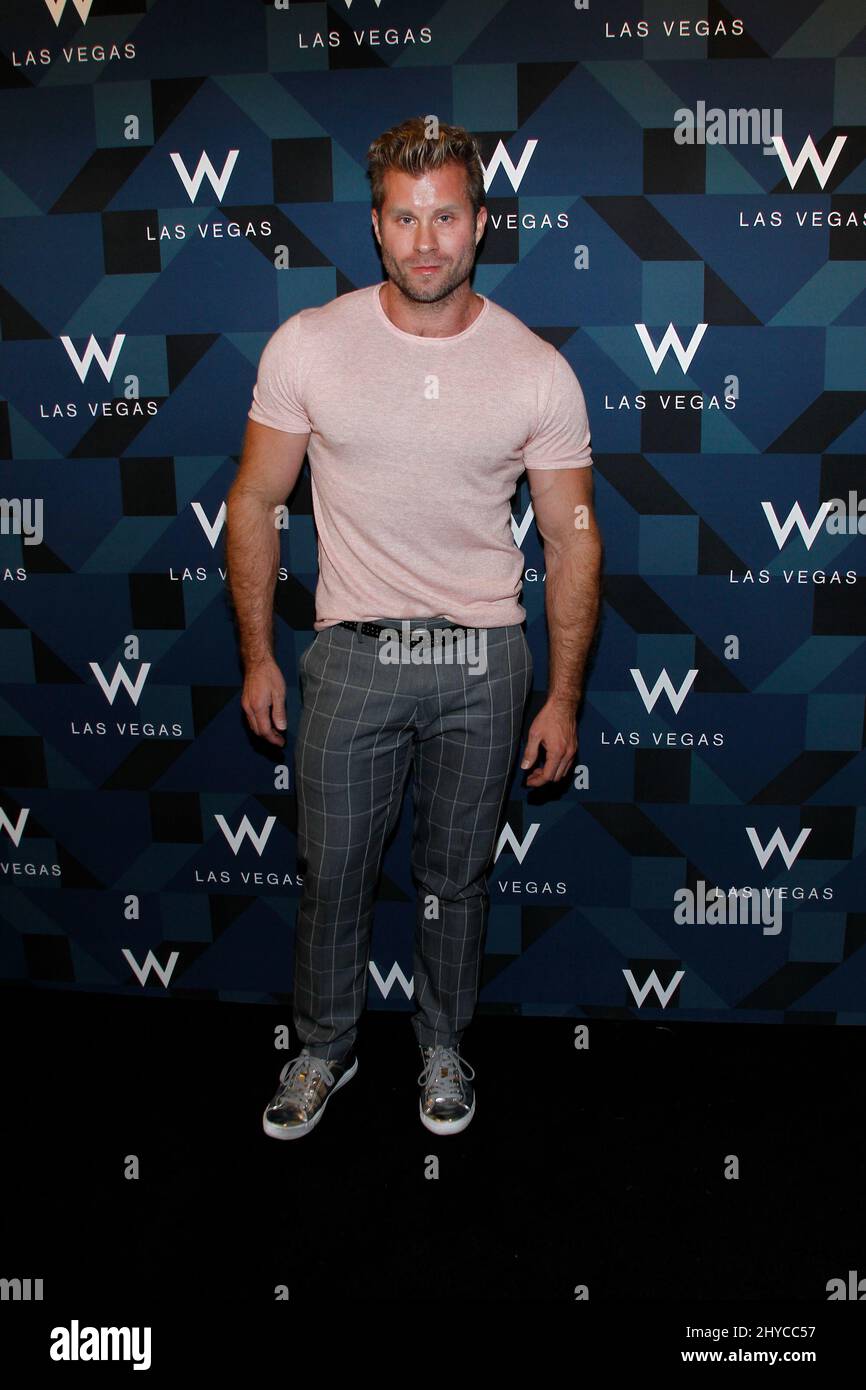 Craig Ramsay arriving at the W Las Vegas Grand Opening Stock Photo - Alamy