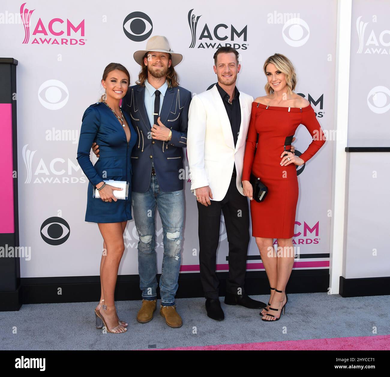 Florida Georgia Line arriving at the 52nd Academy of Country Music ...