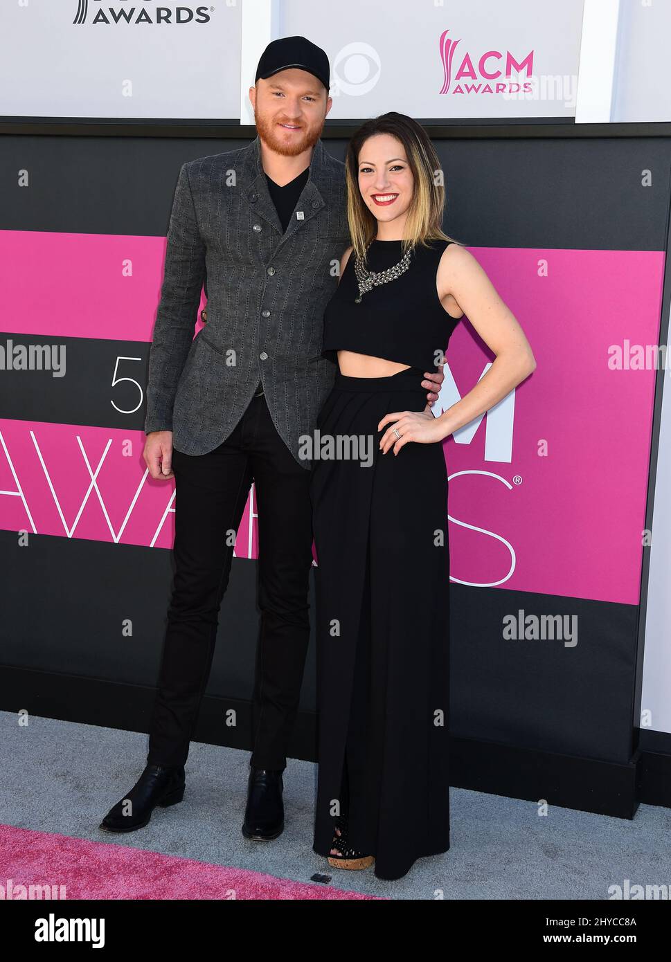 Eric Paslay arriving at the 52nd Academy of Country Music Awards held ...