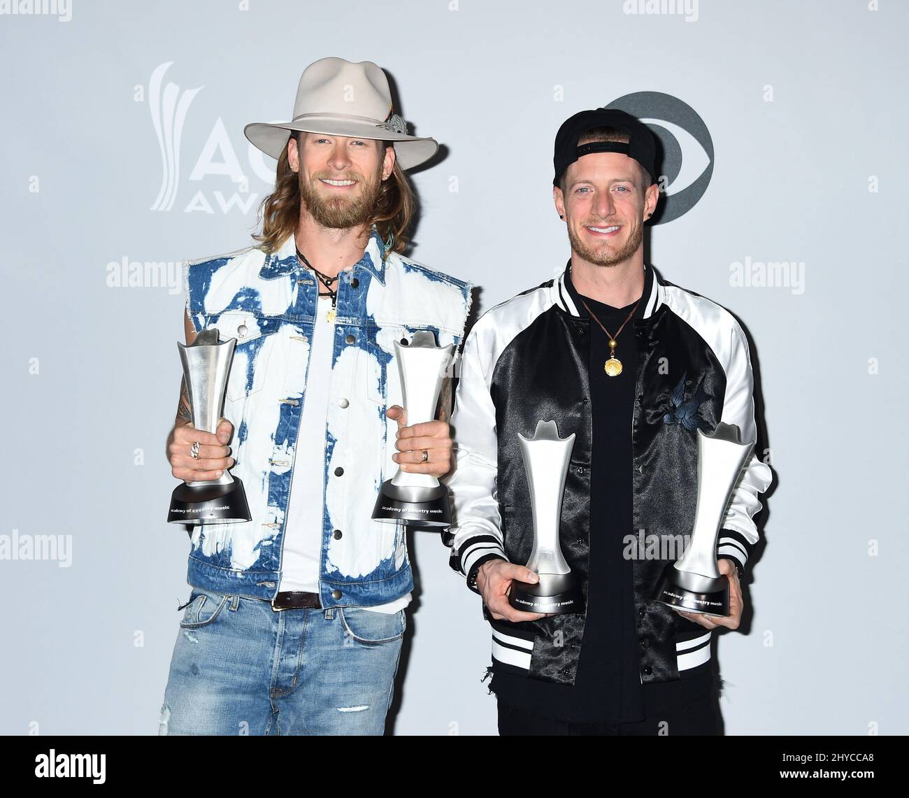 Florida Georgia Line at the 52nd Academy of Country Music Awards held ...