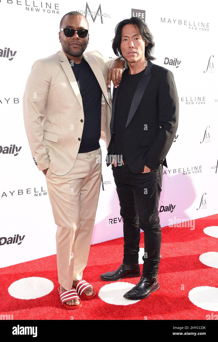 Lee Daniels and Stephen Gan arriving at the Daily Front Row presents ...