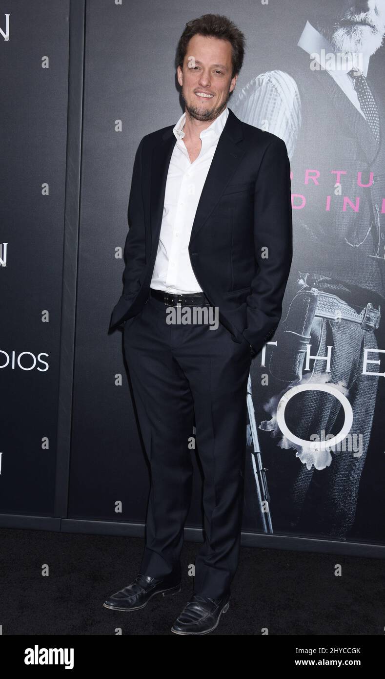 Nathan Barr arriving at "The Son" Los Angeles Premiere Screening held ...