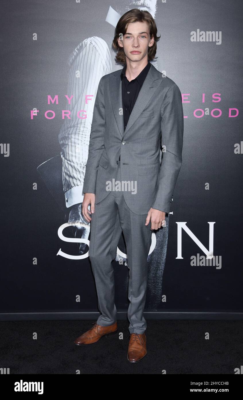 Jacob Lofland Arriving At The Son Los Angeles Premiere Screening Held At The Arclight Cinemas