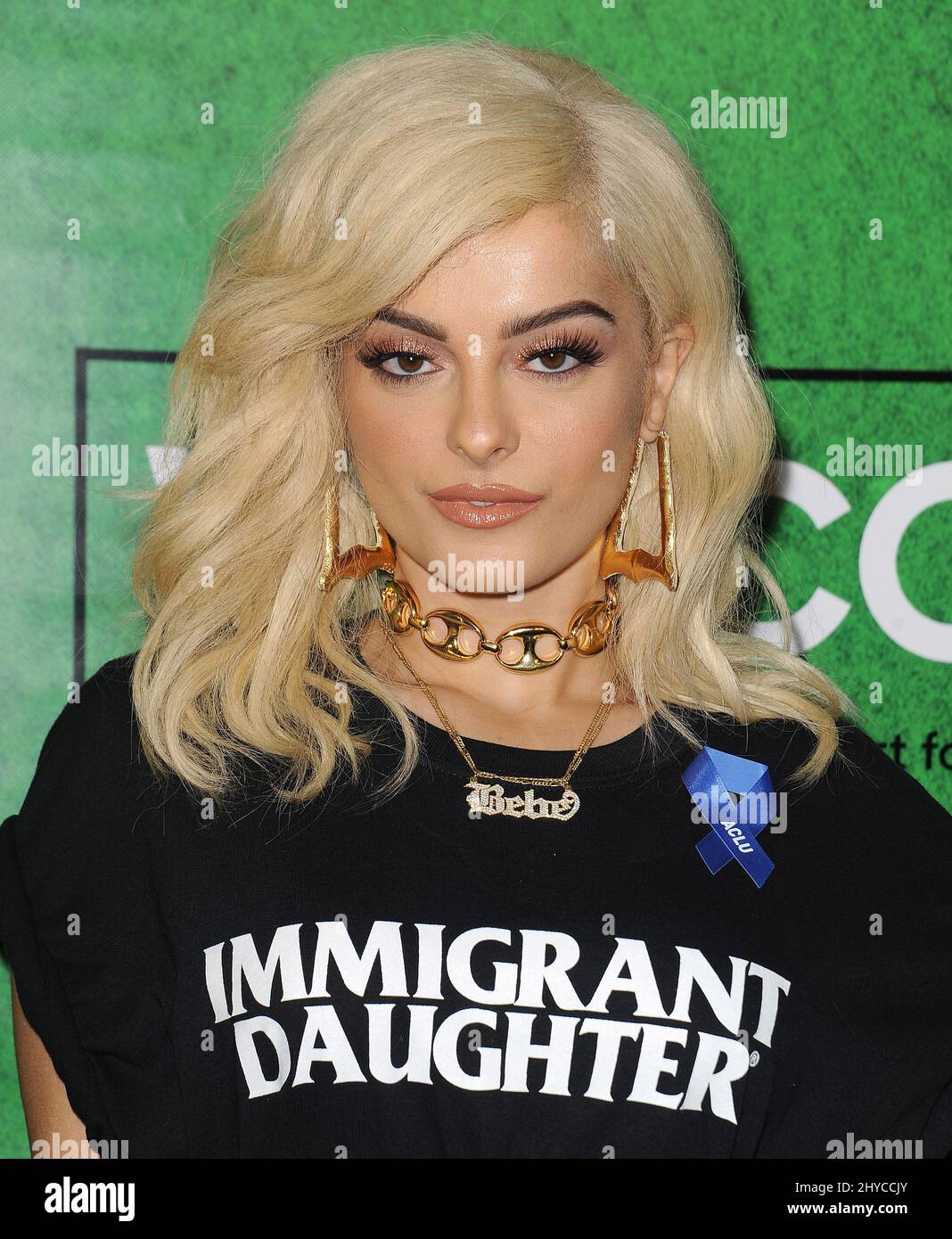 Bebe Rexha arriving at the Zedd Presents ACLU benefit concert held at ...