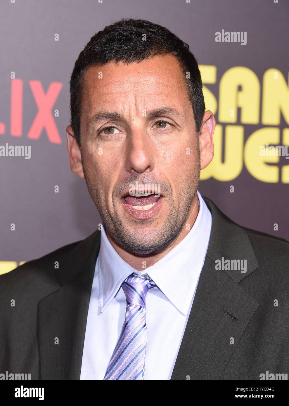 Adam Sandler arriving to Netflix's "Sandy Wexler" Los Angeles Premiere ...