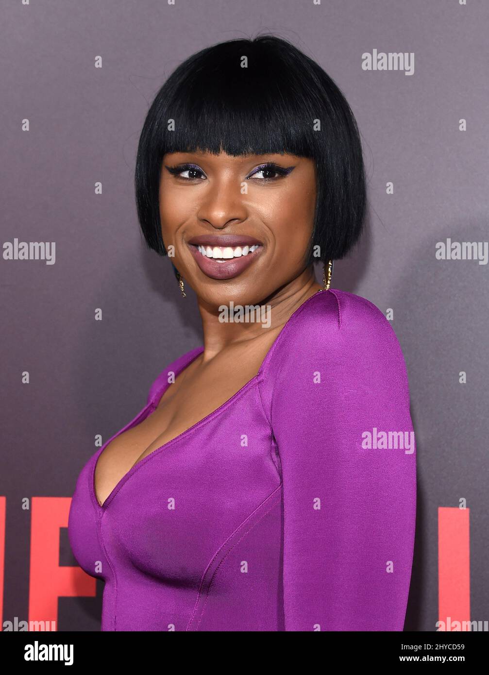 Jennifer Hudson arriving to Netflix's "Sandy Wexler" Los Angeles ...