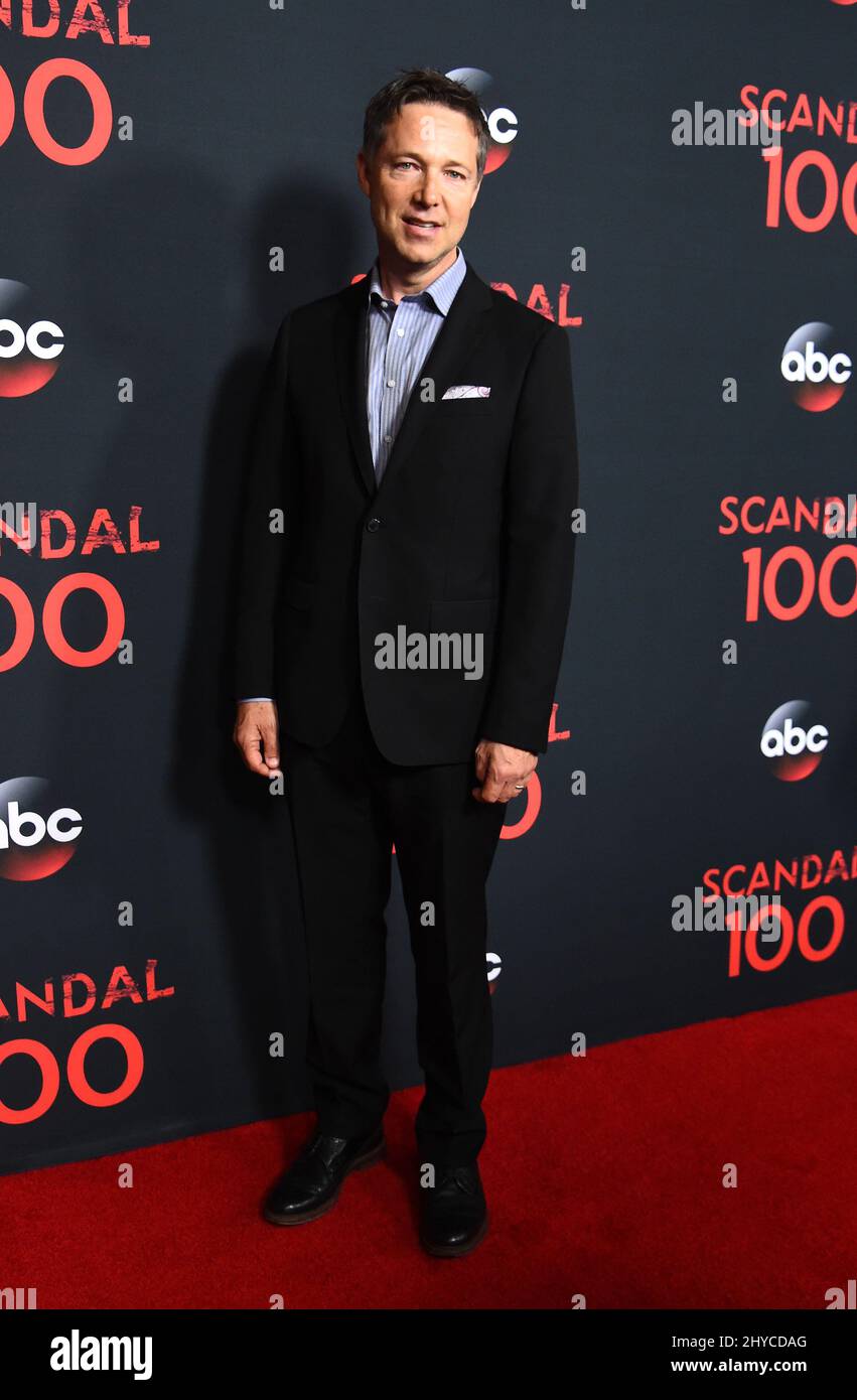George Newbern the 100th Episode celebration of Scandal, in Los Angeles ...