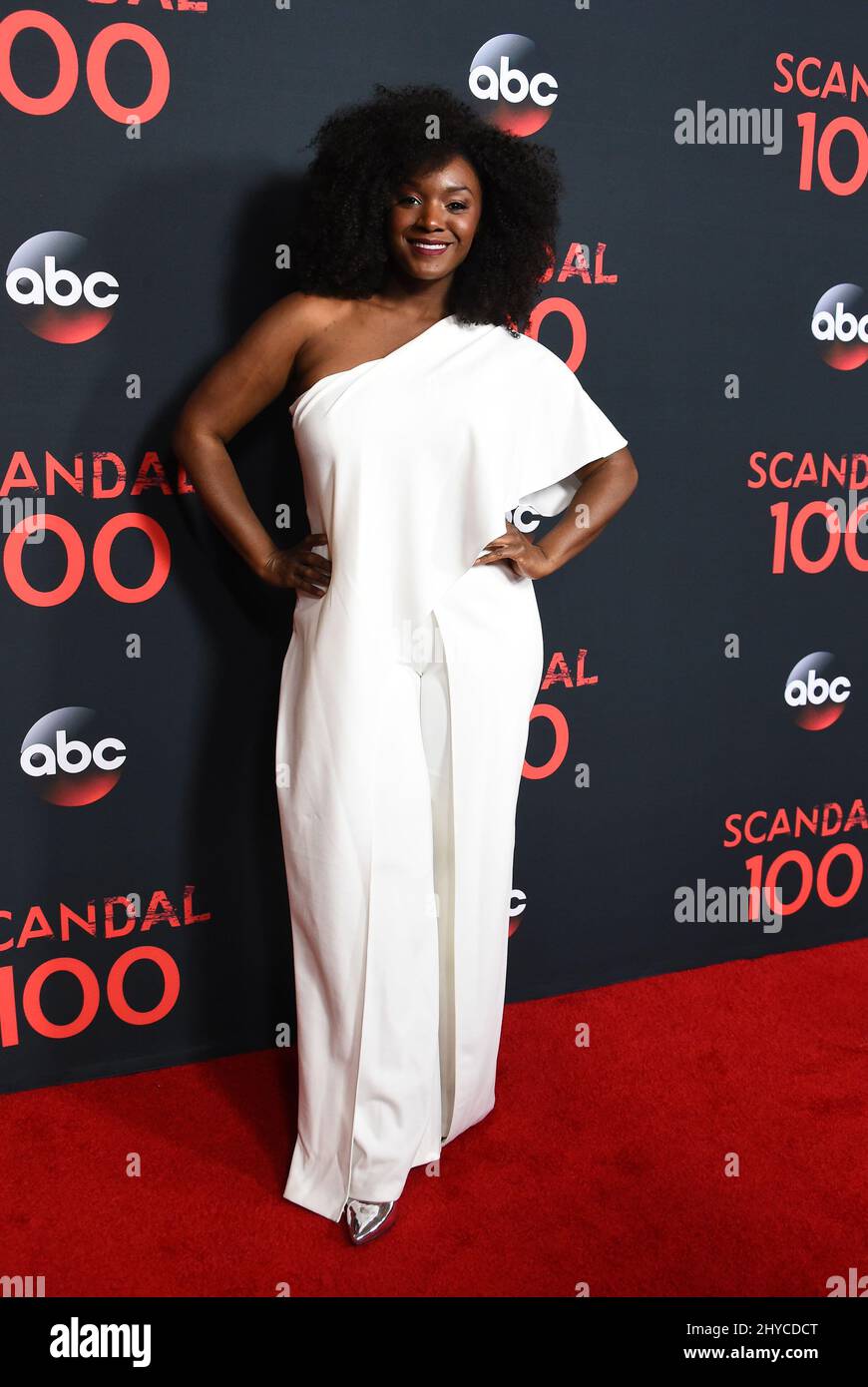 Saycon Sengbloh the 100th Episode celebration of Scandal, in Los ...
