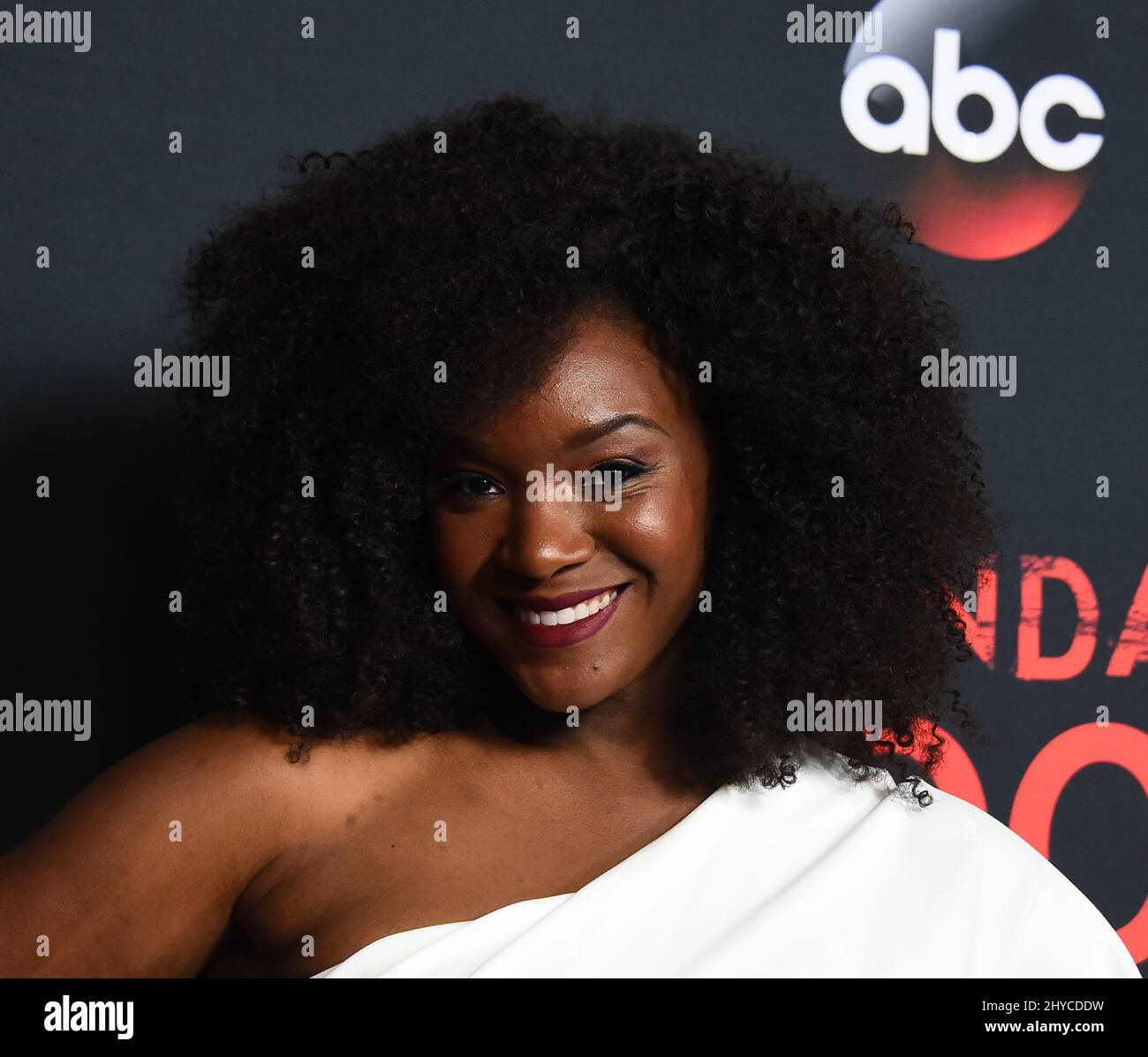 Saycon Sengbloh the 100th Episode celebration of Scandal, in Los ...