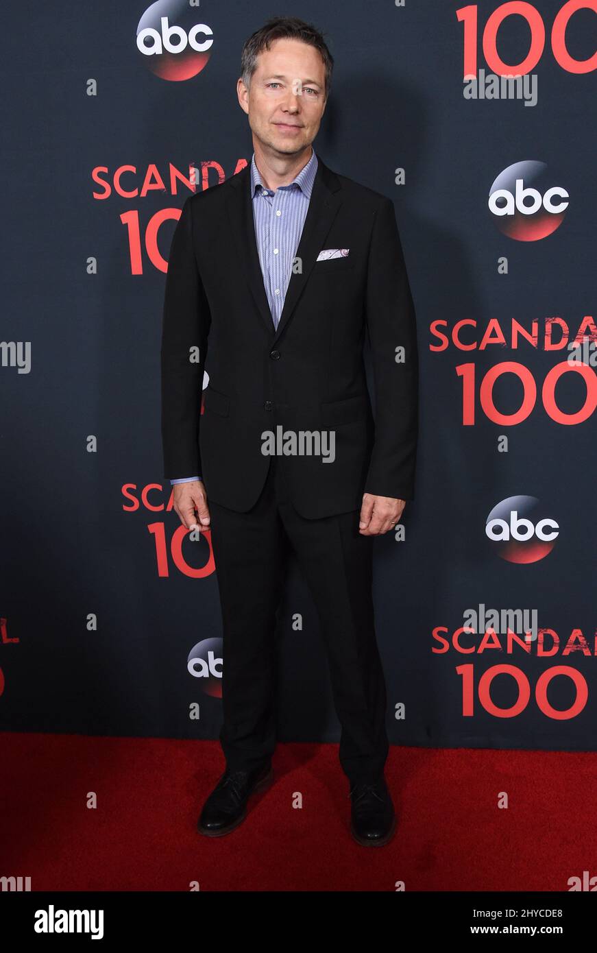George Newbern the 100th Episode celebration of Scandal, in Los Angeles ...