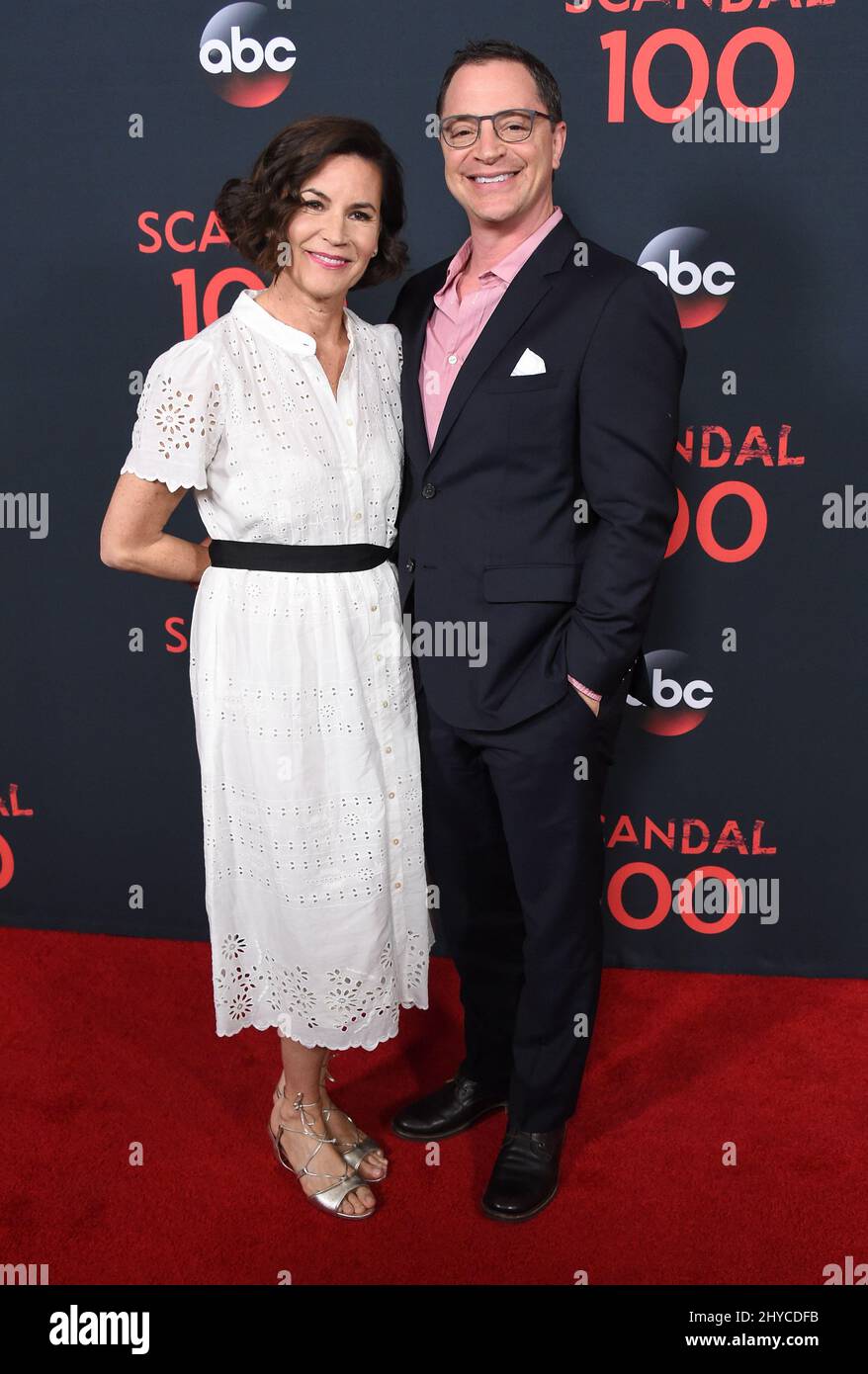 Josh Malina the 100th Episode celebration of Scandal, in Los Angeles ...
