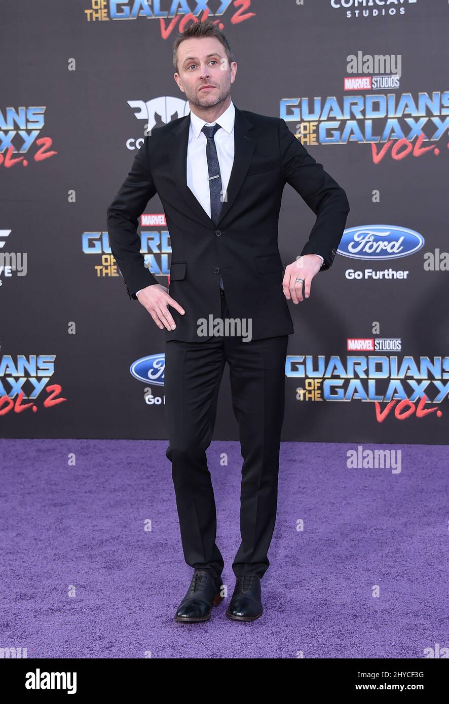 Chris Hardwick attending the world premiere of Guardians of the Galaxy ...