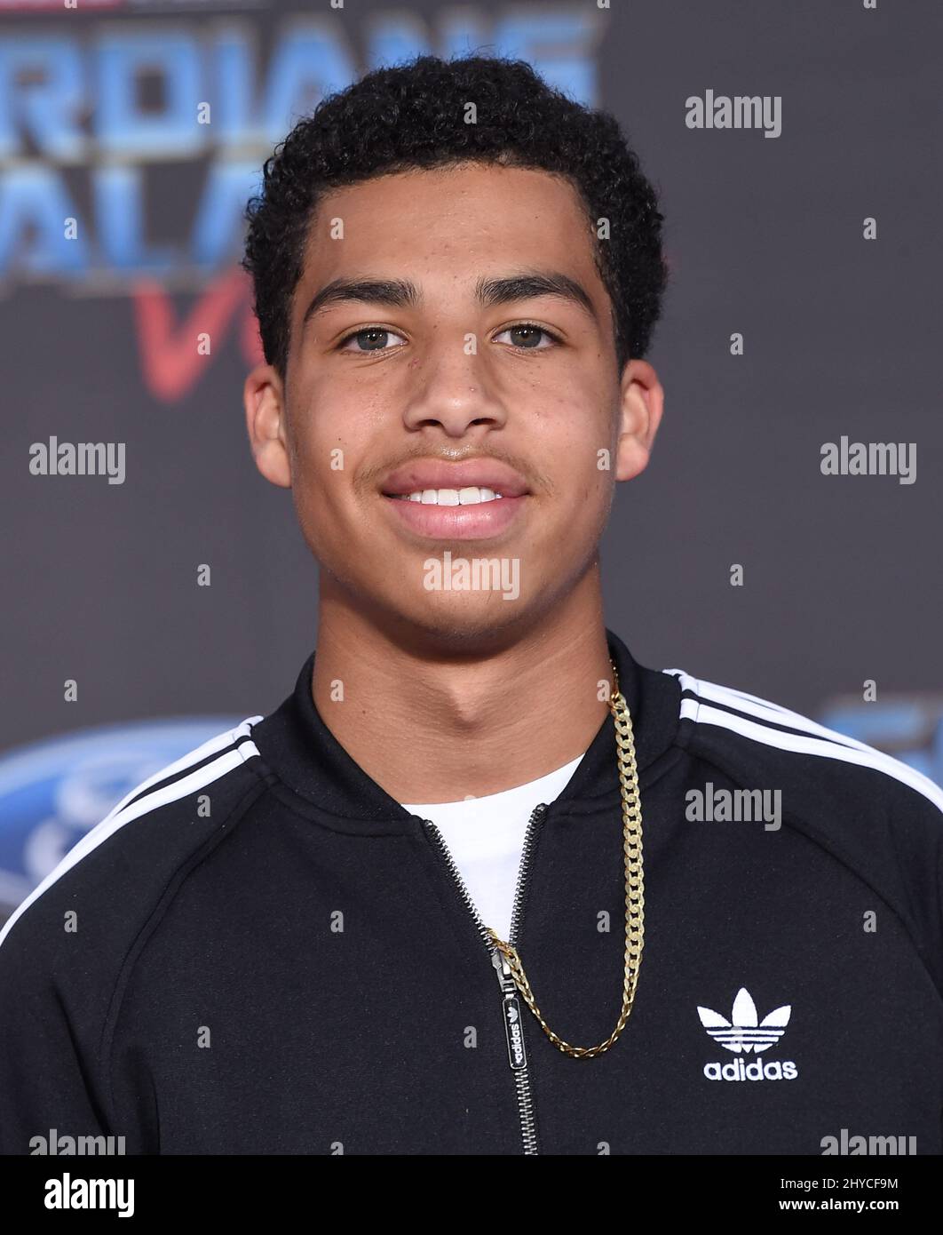 Marcus Scribner attending the world premiere of Guardians of the Galaxy ...