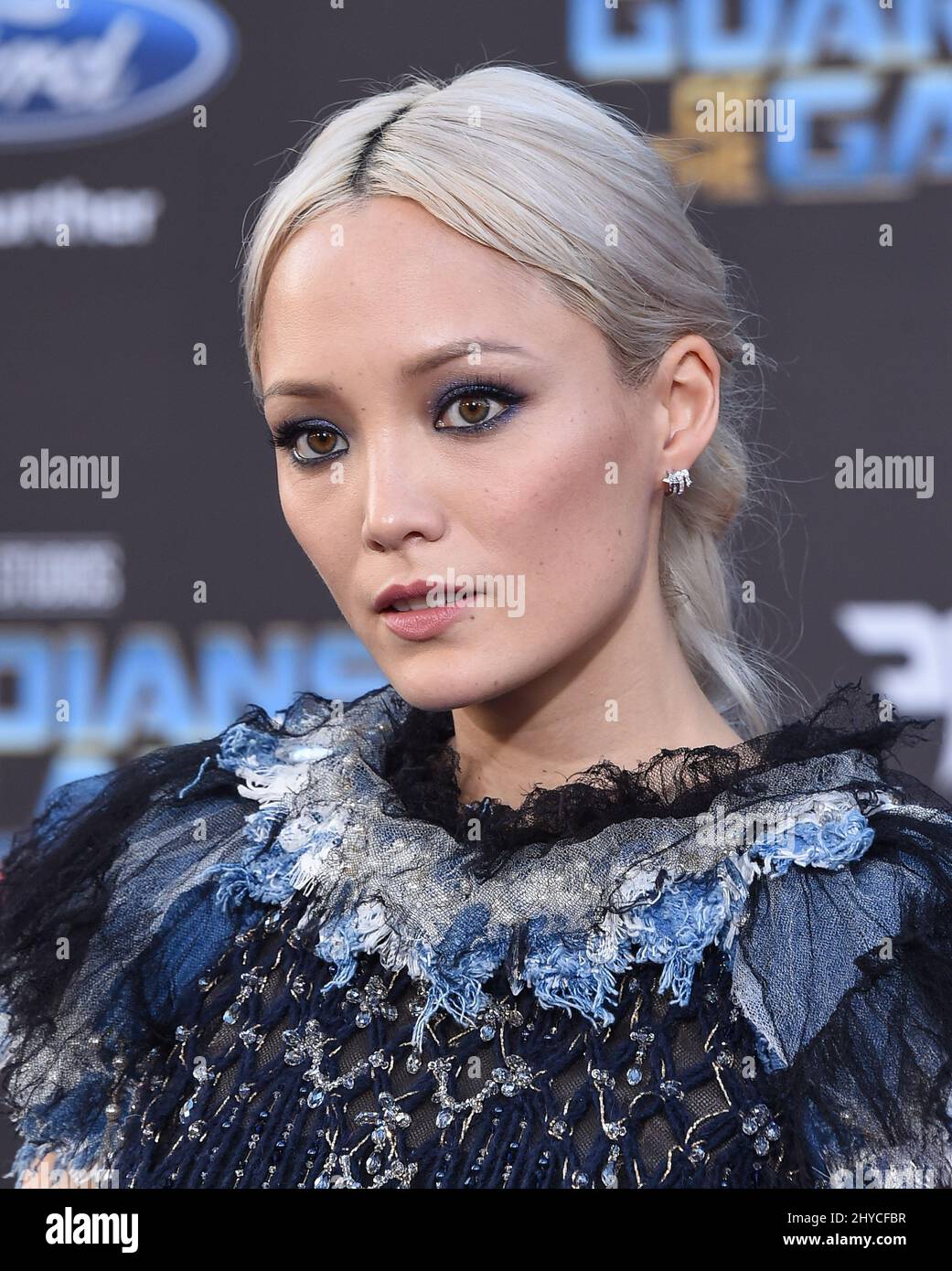 Pom Klementieff Attending The World Premiere Of Guardians Of The Galaxy