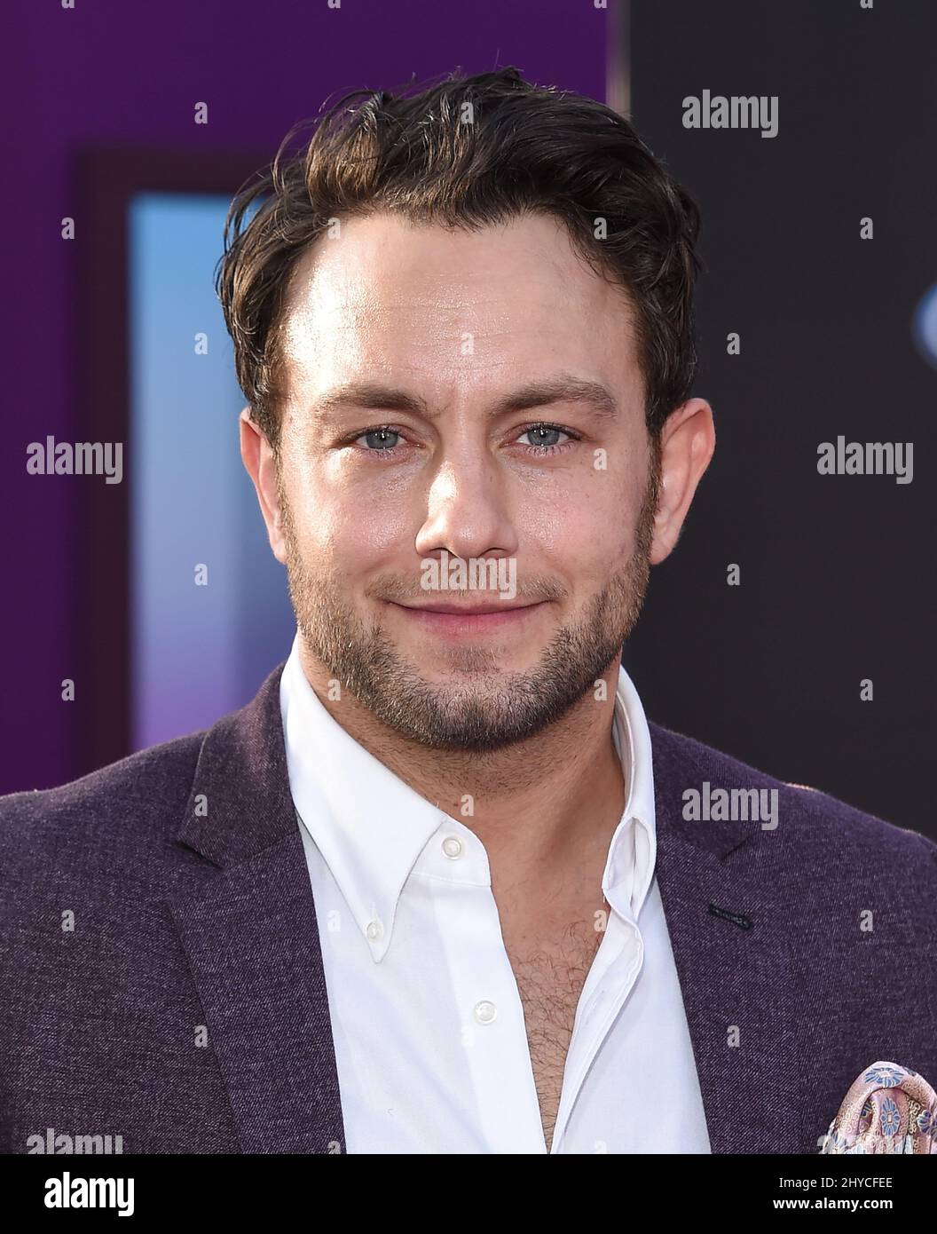 Jonathan Sadowski attending the world premiere of Guardians of the ...